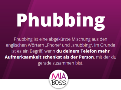 Was ist Phubbing? Phubben in Beziehung | Definition | Smartphone Sucht
