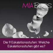 9 Eskalationsstufen nach Friedrich Glasl - Konflikte richtig lösen