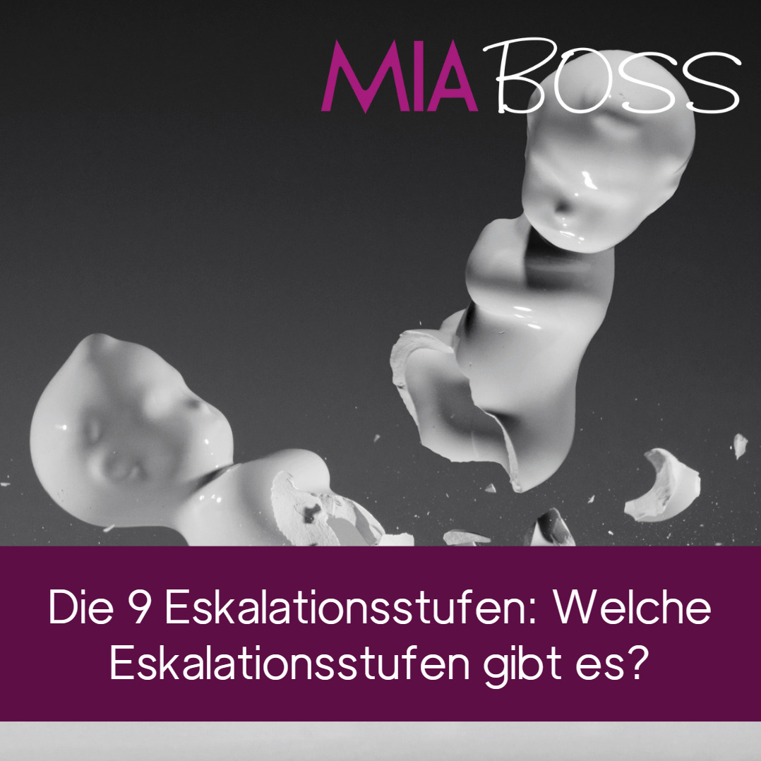 9 Eskalationsstufen nach Friedrich Glasl - Konflikte richtig lösen