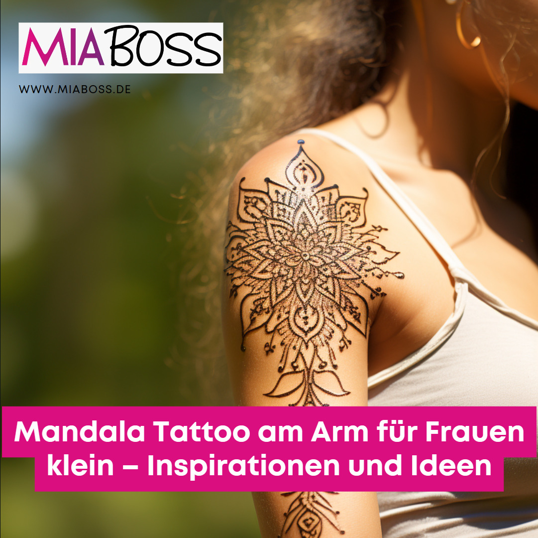 Verwunderlich Tattoo Arm Frau Mandala Bild